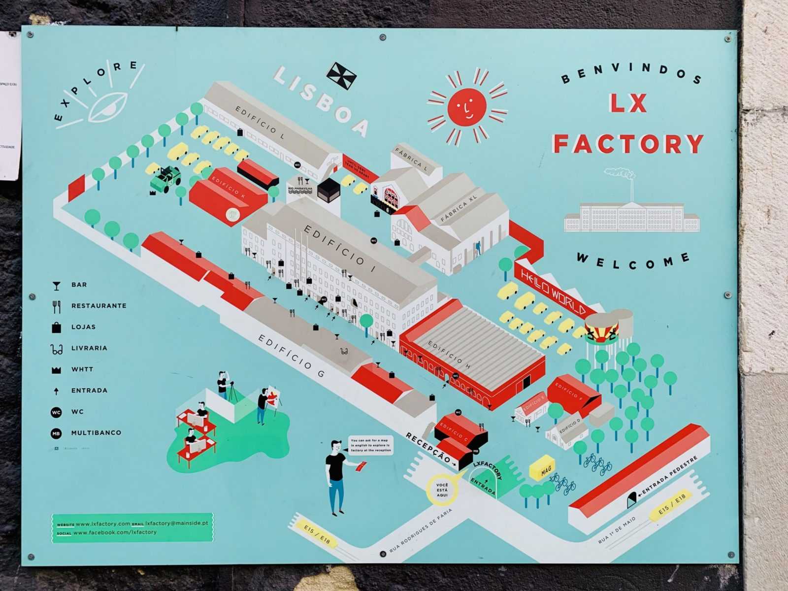 LX Factory - hipster Industriegelände | Lissabon & Meer